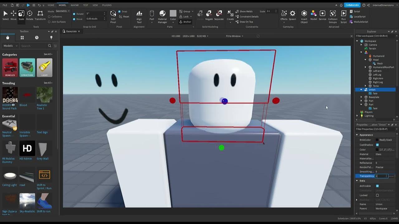 Roblox Studio Custom Faces Tutorial - YouTube