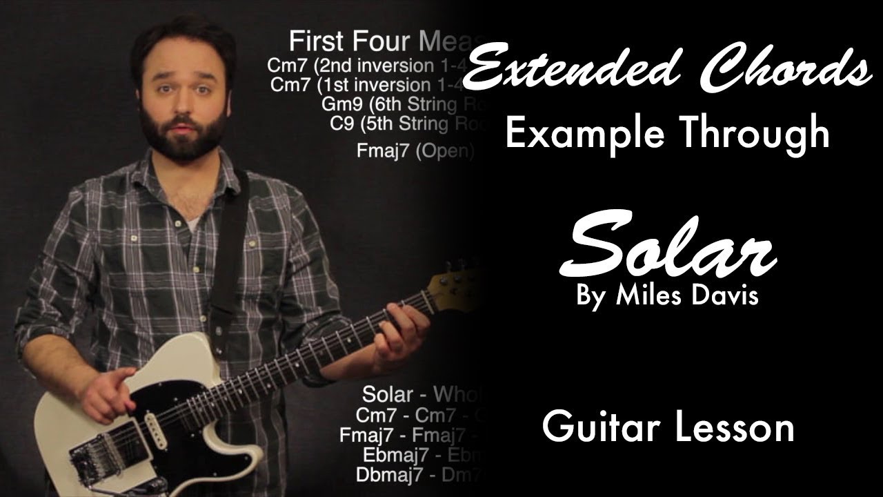 Extended Chords Example Through Solar - YouTube
