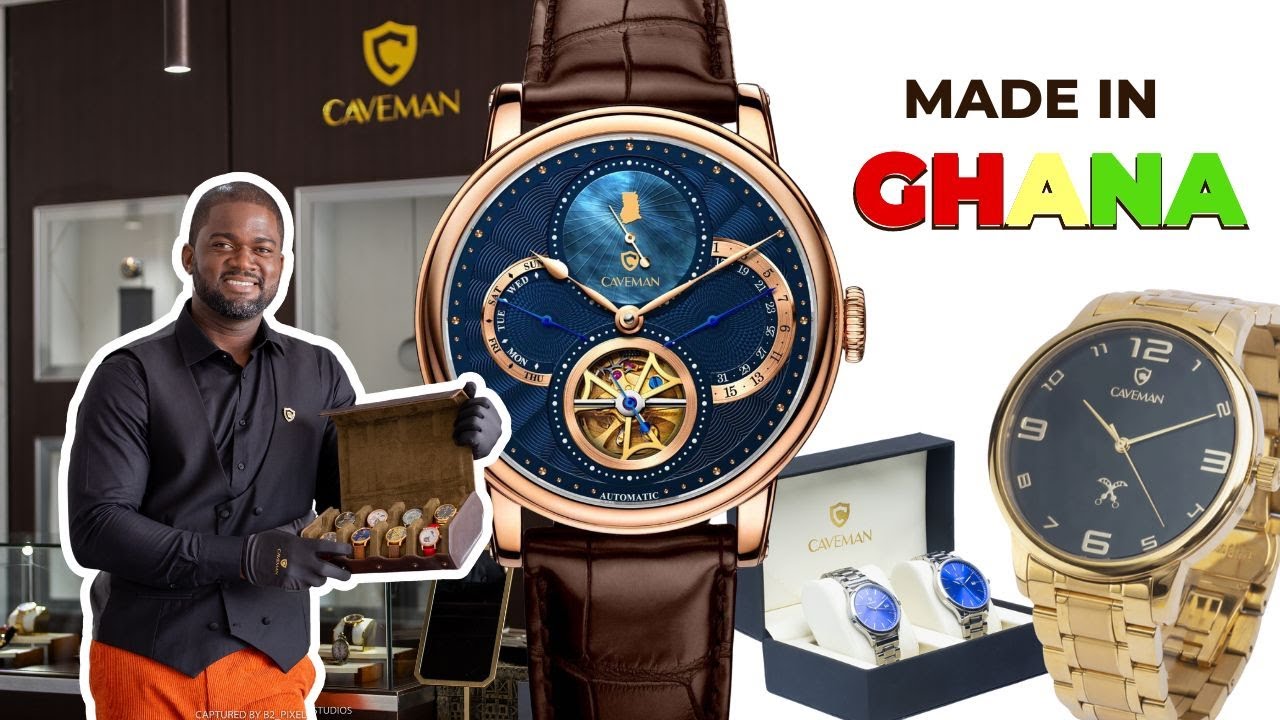 Meet the MAN with Ghana's First LUXURIOUS Watchmaking Brand ...