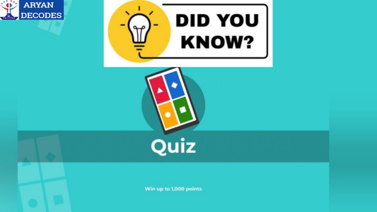 General Knowledge quiz | GK | Questions and Answers | 2021 | Online ...
