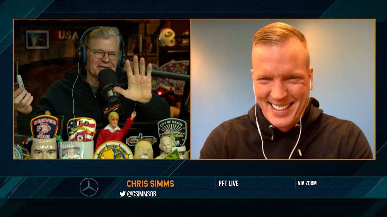 Chris Simms on the Dan Patrick Show (Full Interview) 2/8/21 - YouTube