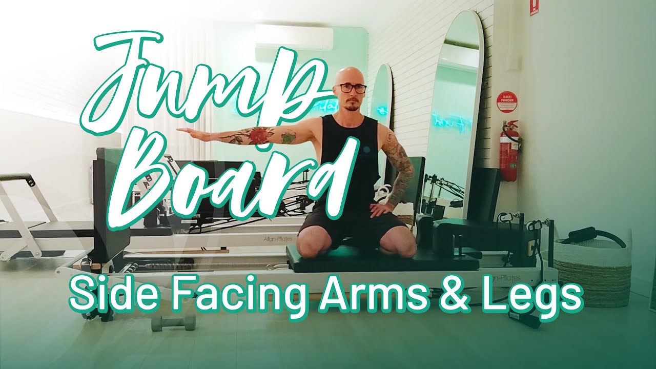 Reformer - Jump Board Side Facing Arms and Legs - YouTube