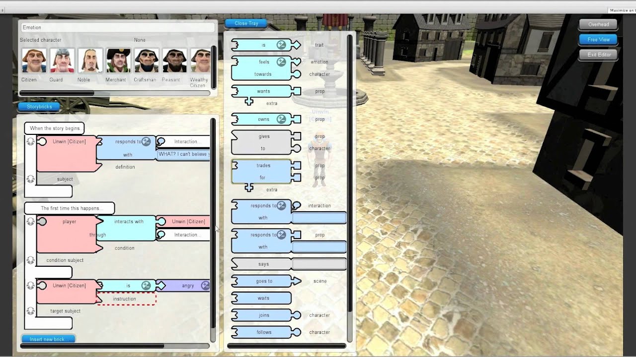 Storybricks Alpha Gameplay - YouTube