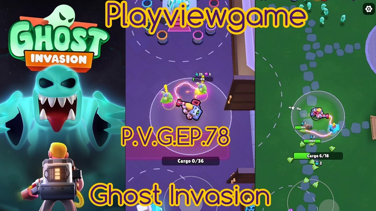 PlayViewGame EP.78 Ghost Invasion #games #เกมมือถือ #androidgames # ...