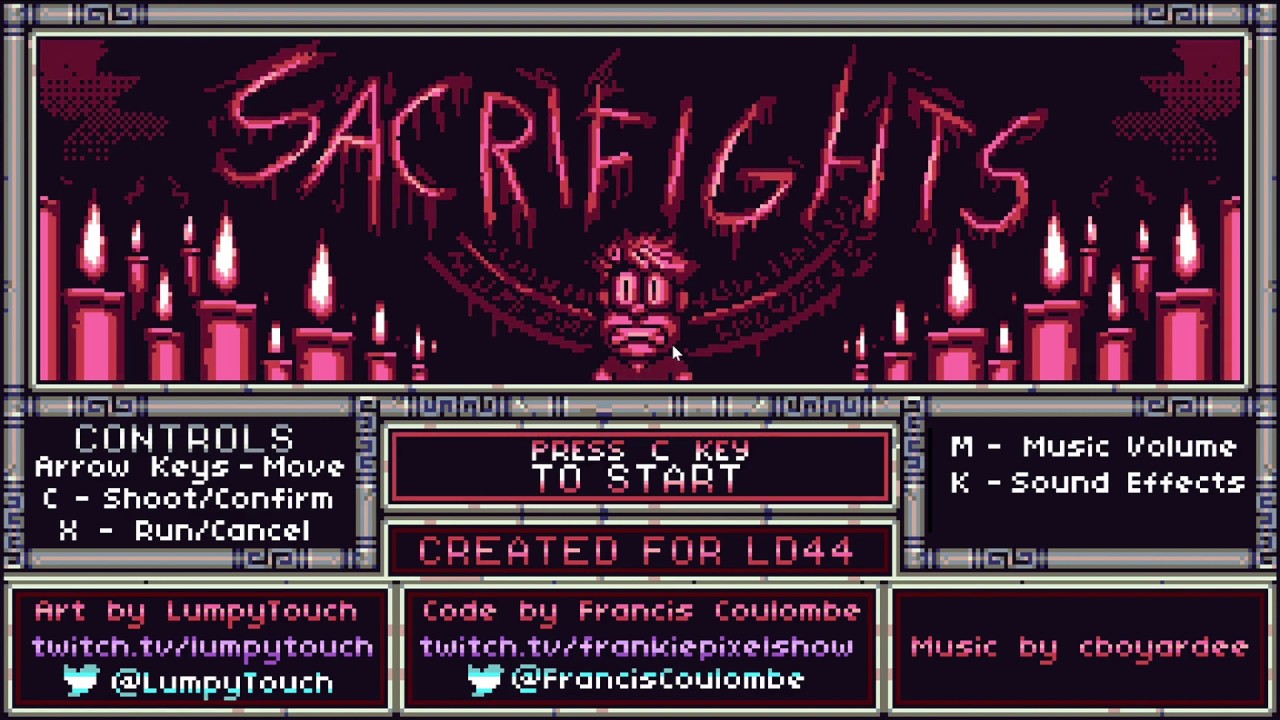 SACRIFIGHTS! (Game by Lumpy Touch) Full Playthrough - YouTube