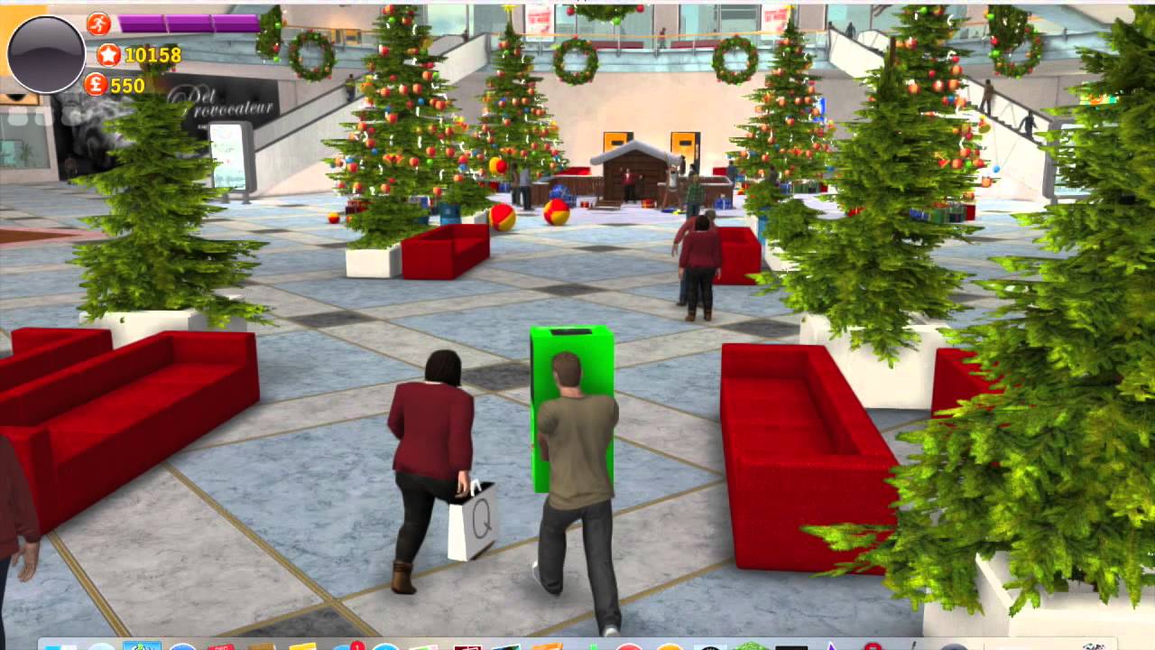 Christmas Shopper Simulator Trading The Game In Game - YouTube