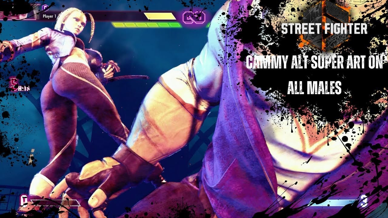 CAMMY SUPER ART ON ALL MALES STREET FIGHTER 6 REVERSE RYONA - YouTube