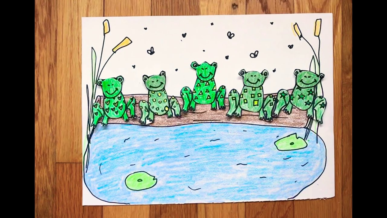 Song: 5 Green and Speckled Frogs - YouTube