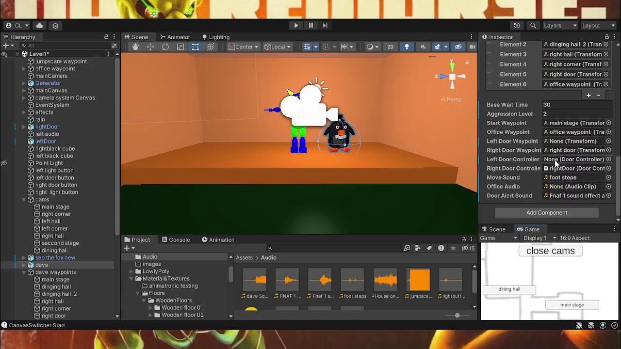 making a fnaf fan game in unity with chatgpt - YouTube