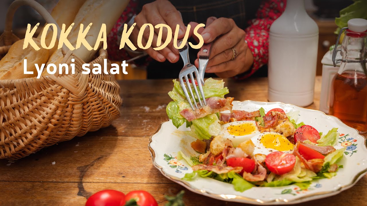 🥗 Kokka kodus | Lyoni salati retsept - YouTube