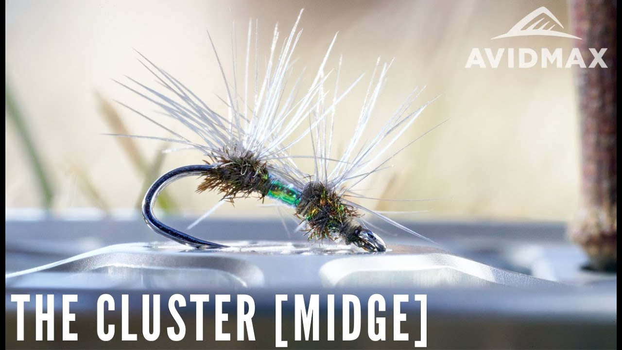 How to tie The Cluster [Midge] | AvidMax Fly Tying Tuesday Tutorials ...