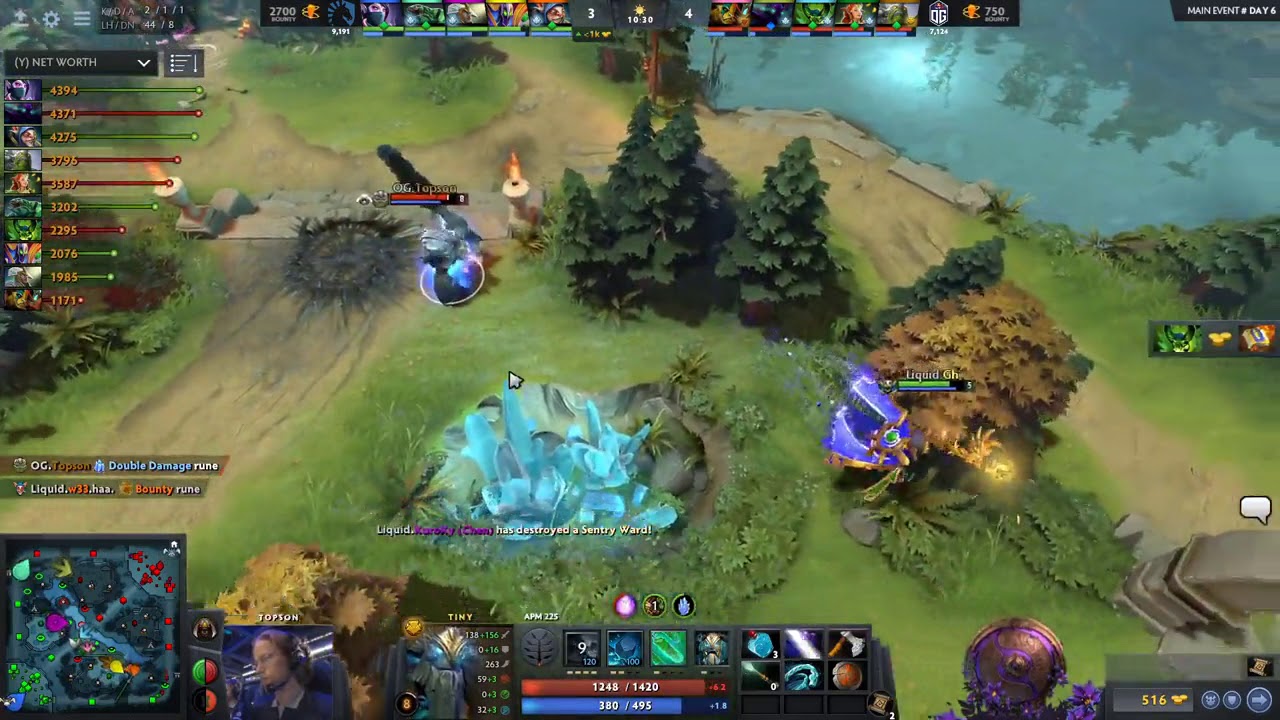 Topson chases GH | TI9 Finals | - YouTube