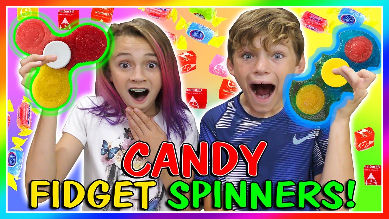 😀CANDY FIDGET SPINNERS DIY😀| We Are The Davises - YouTube