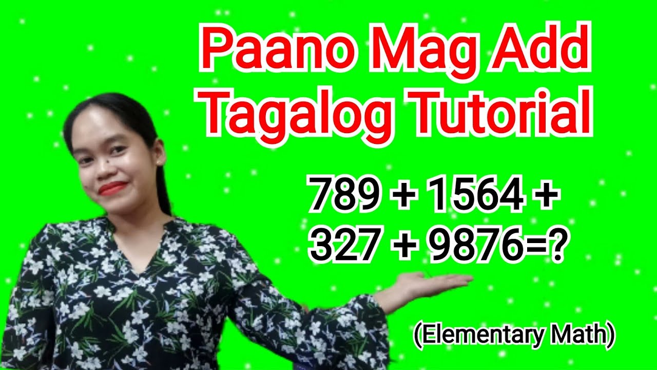 Paano Mag Add Tagalog Tutorial - YouTube