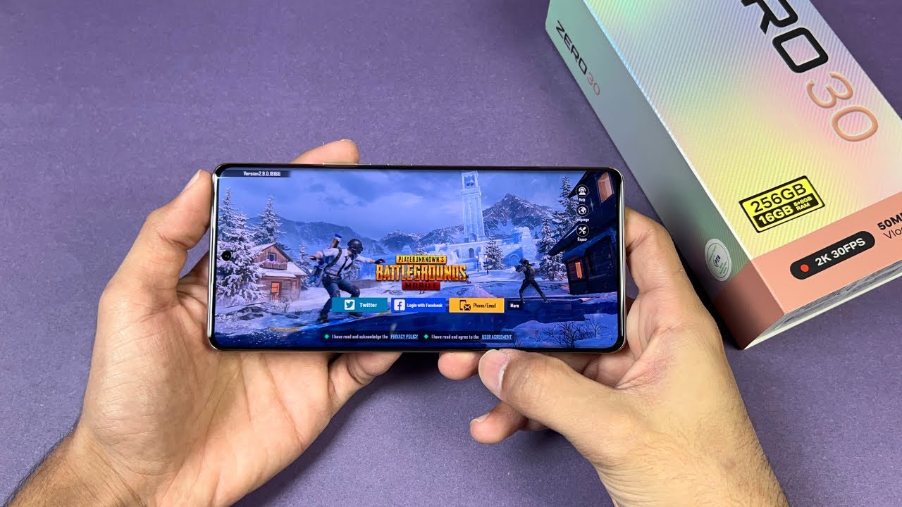 Infinix Zero 30 - PUBG Test | Graphics Settings, Gameplay & Sanhok ...