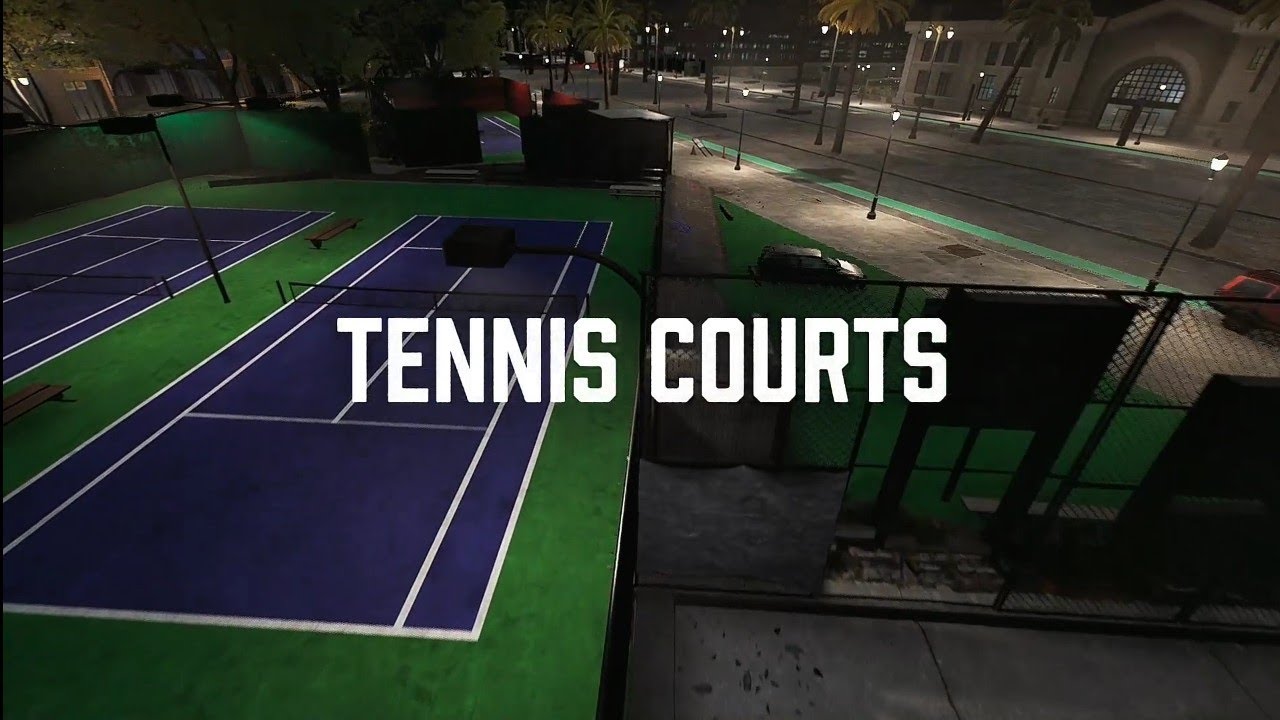 Rebound $ociety:Spot of the Week:Tennis Courts - YouTube
