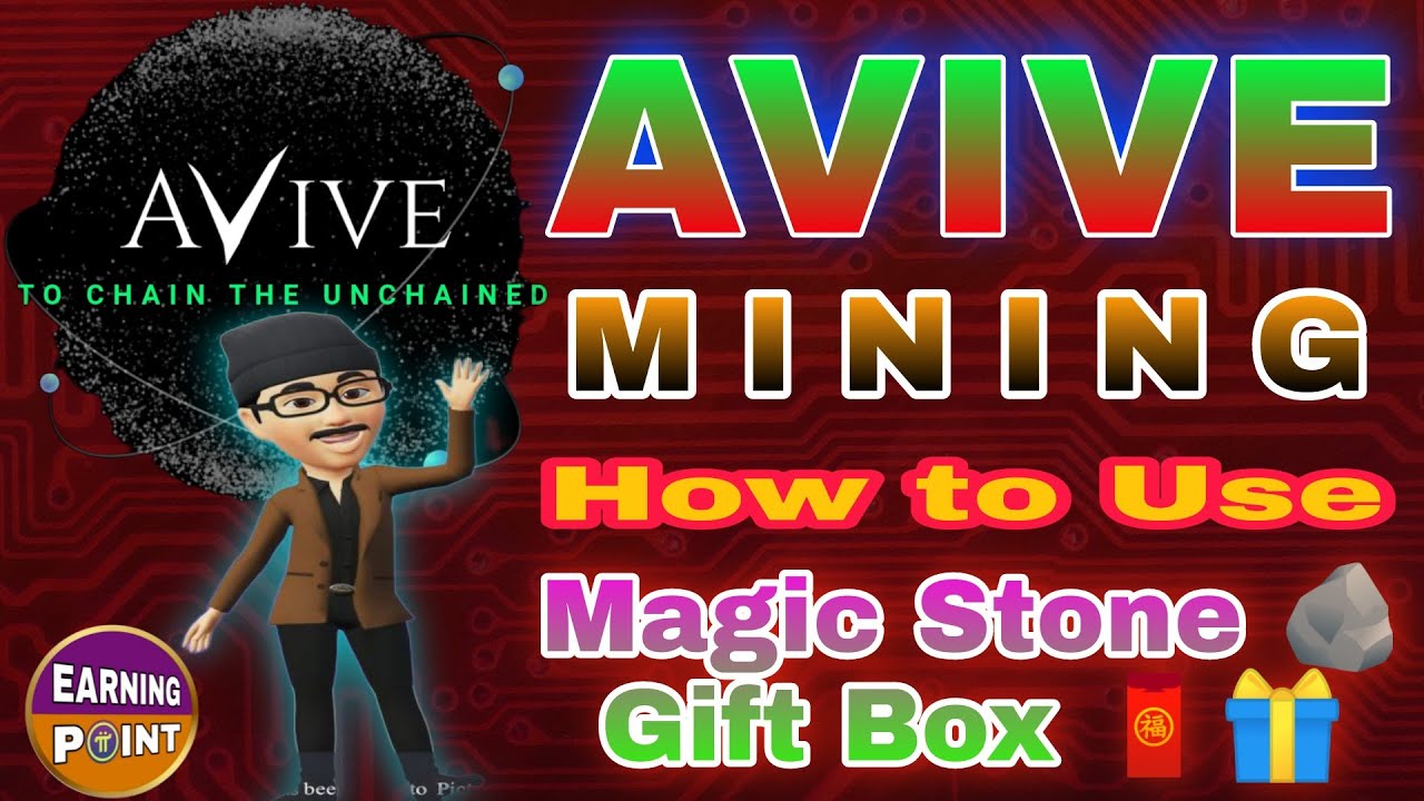 AVIVE mining app | How to Use Magic Stones and Gift 🎁 Card♦️#btcs # ...