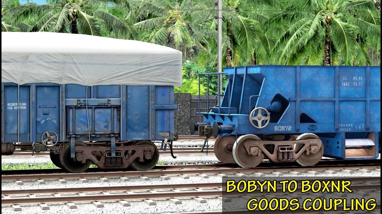 BOBYN to BOXNR Goods Coupling | Train Simulator | Goods Train Coupling ...