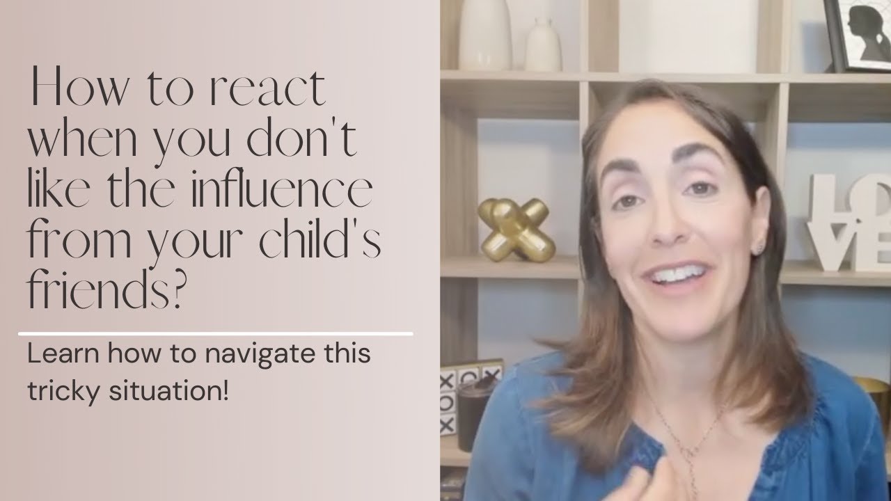 What to do when your child's friend is a bad influence? // Learn how to ...