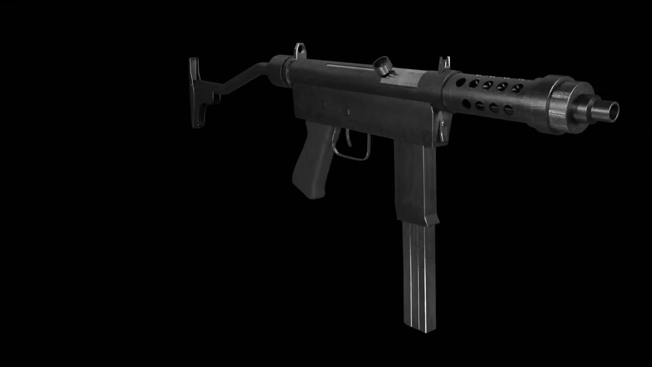 URU SMG 3D-model Preview Animation - YouTube