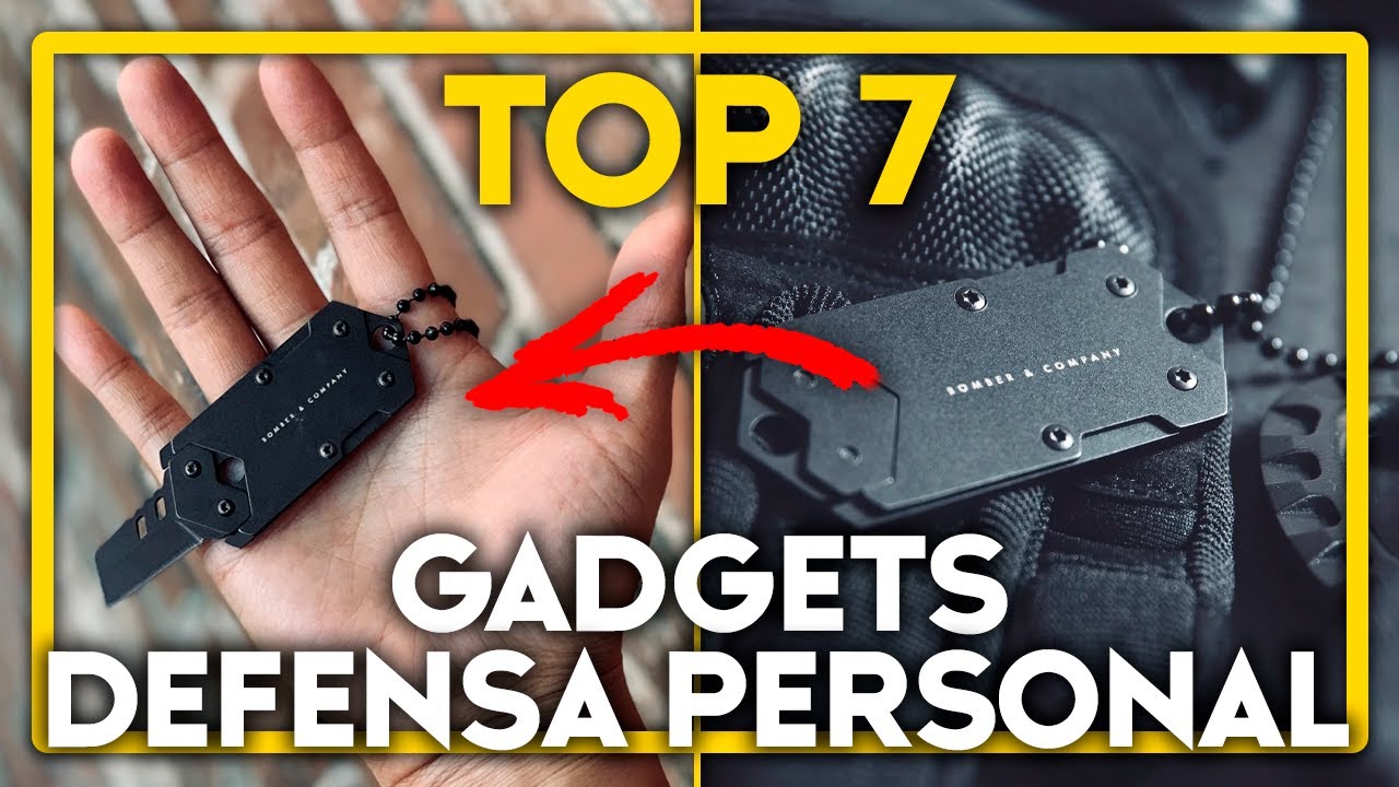TOP 7 GADGETS IMPRESIONANTES para DEFENSA PERSONAL - YouTube