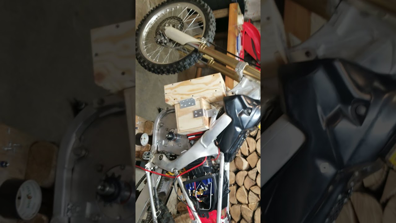 crf250x ev build - YouTube