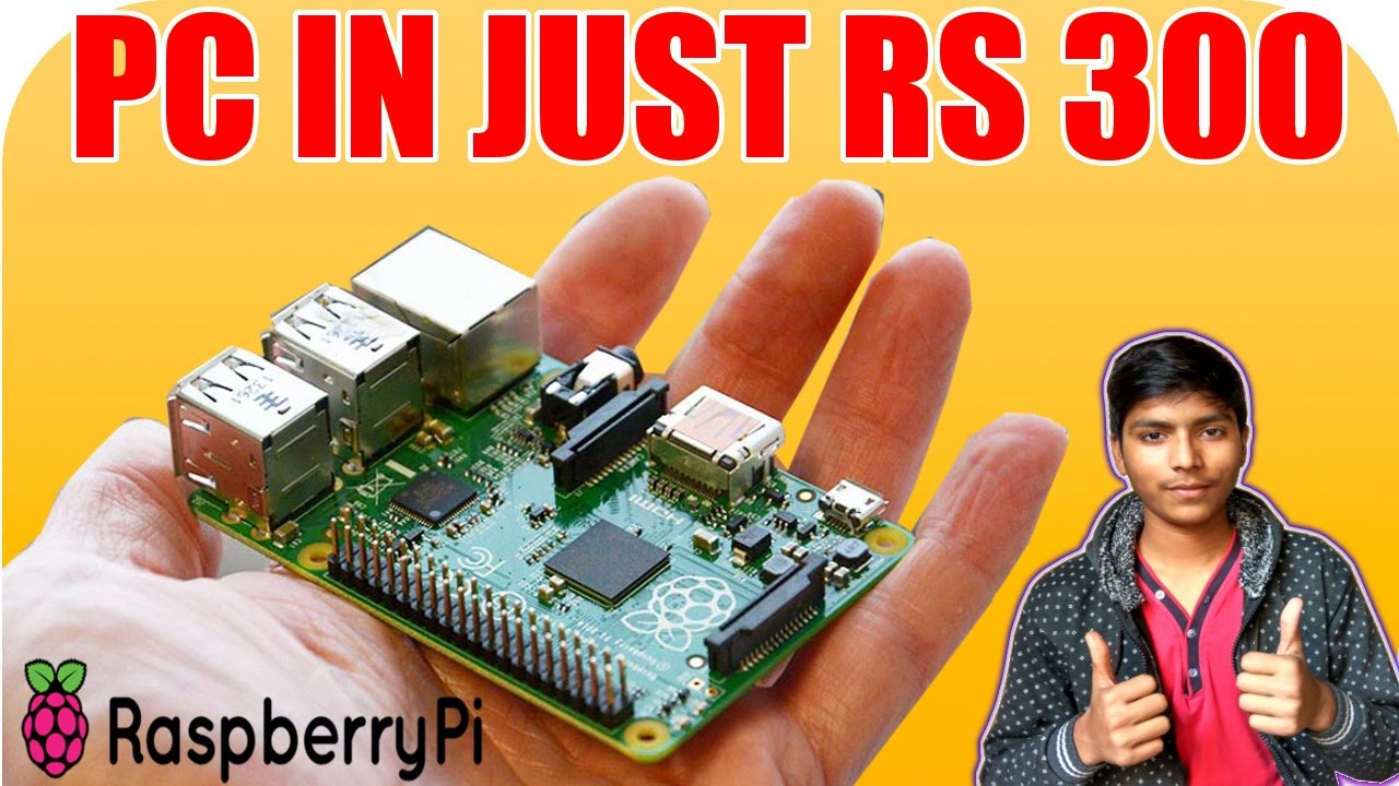 Get PC in Rs 300 {Raspberry Pi} World's Cheapest! - YouTube