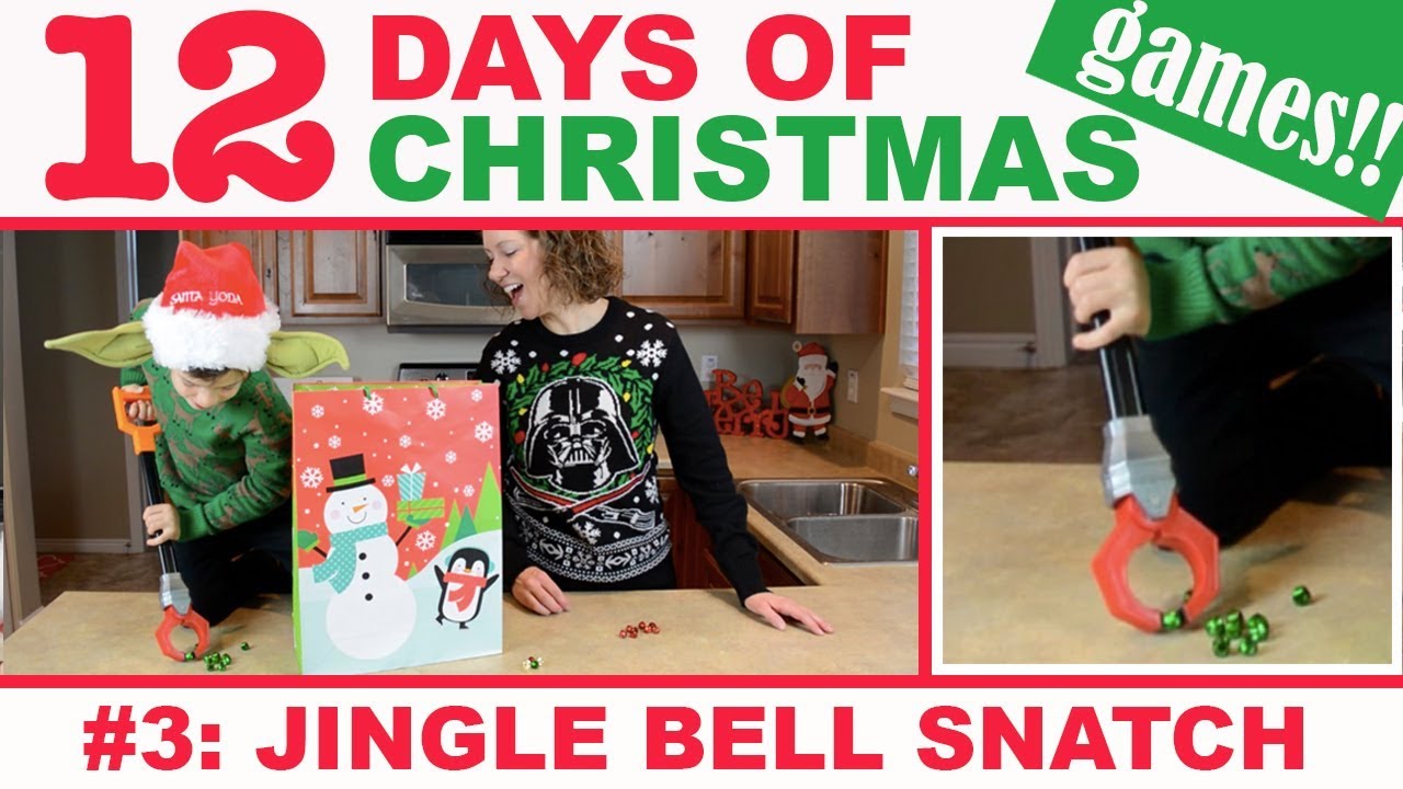 12 Days of CHRISTMAS GAMES #3: Jingle Bell Snatch | Family Fun Every ...