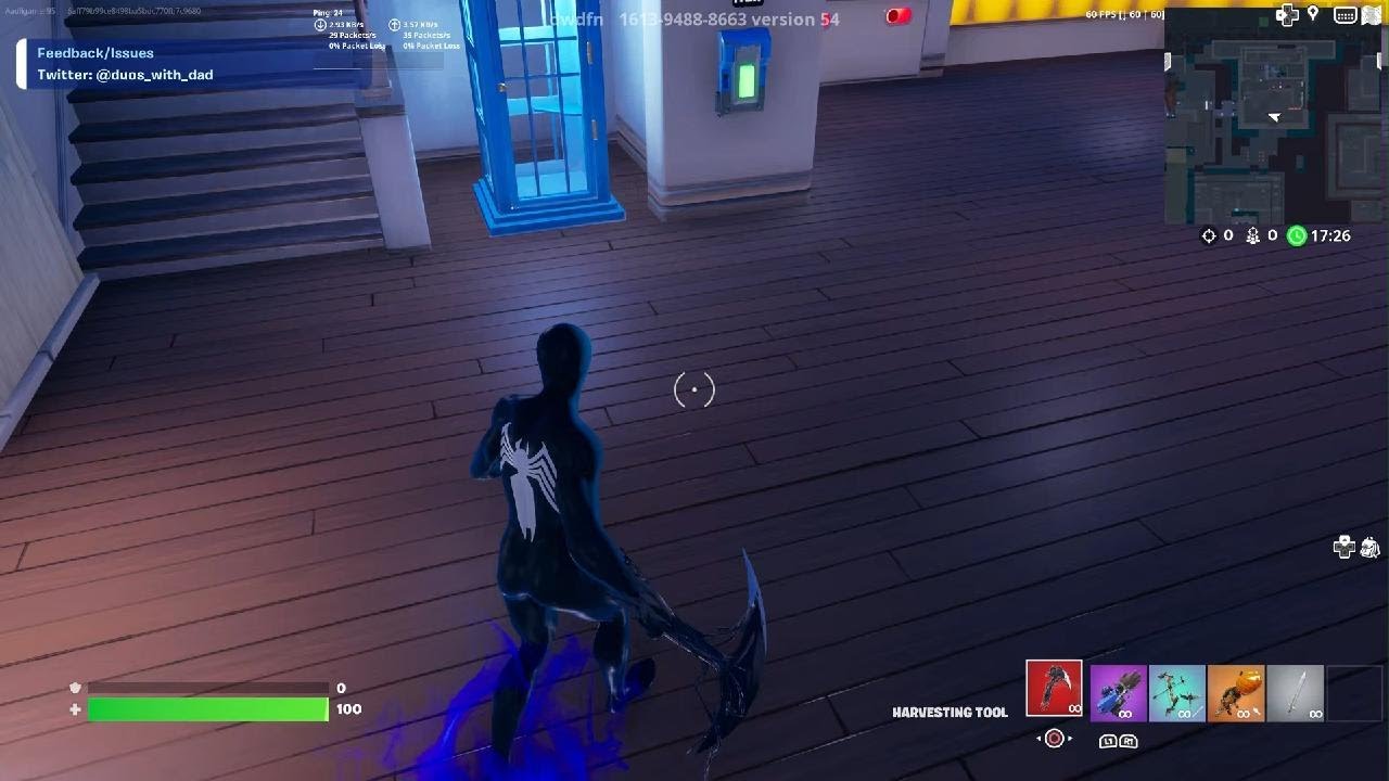 how to wear venom Pickaxe with og spiderman - YouTube
