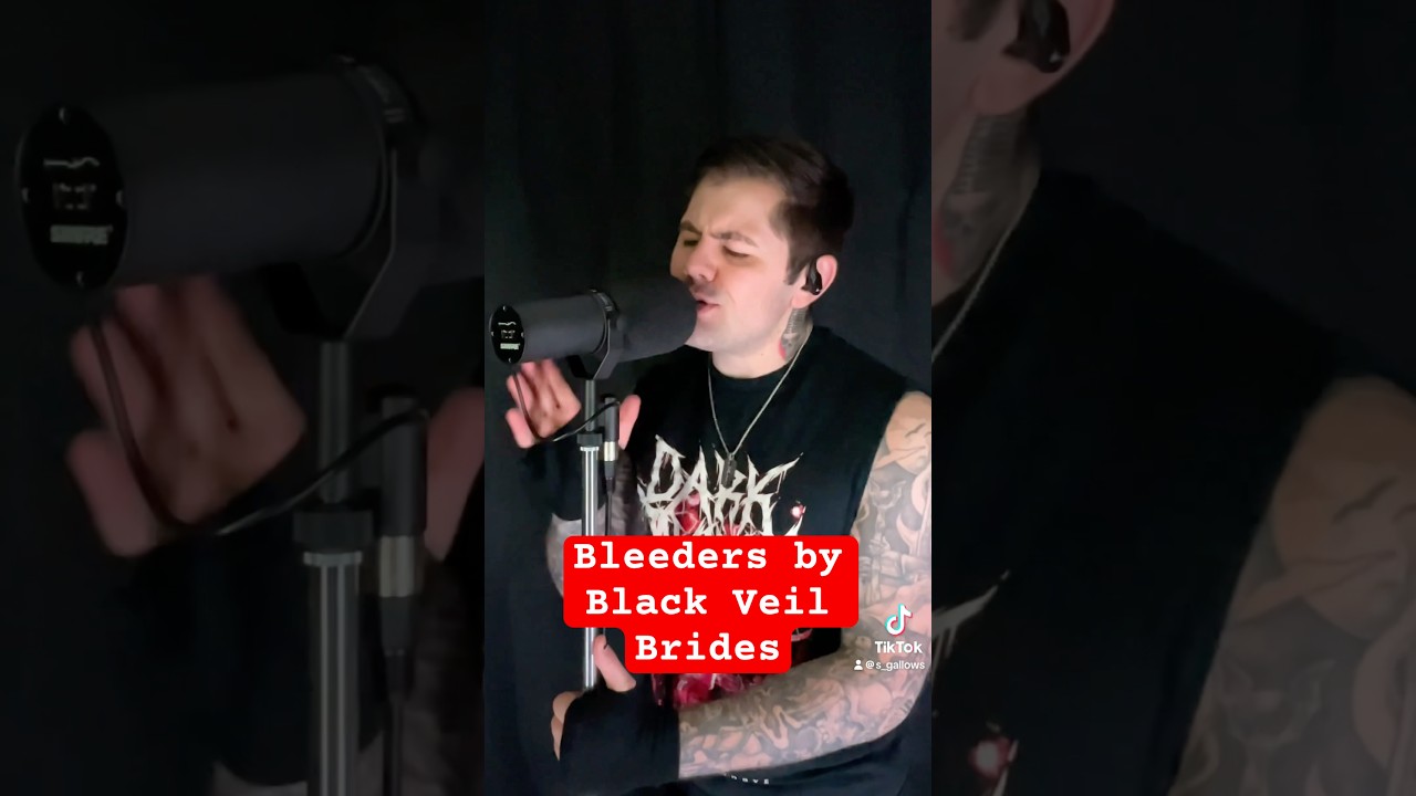Black Veil Brides - “Bleeders” Vocal Cover - YouTube