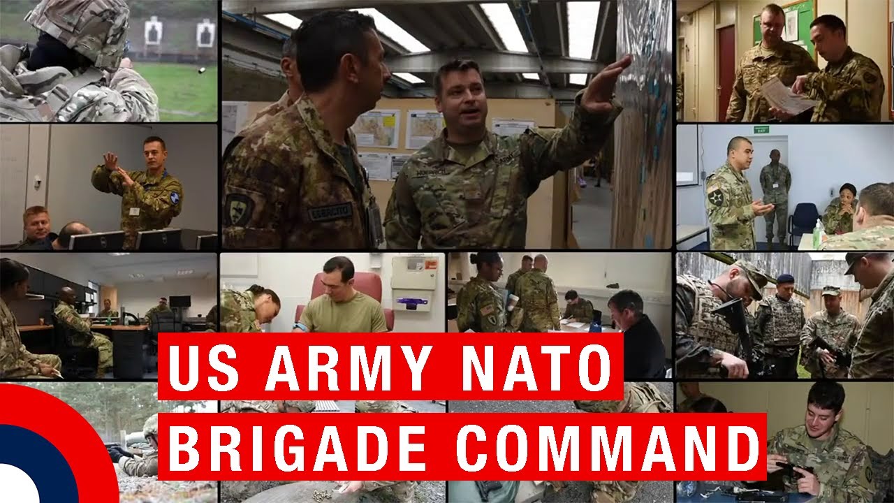 U.S. Army NATO Brigade Command Video - YouTube