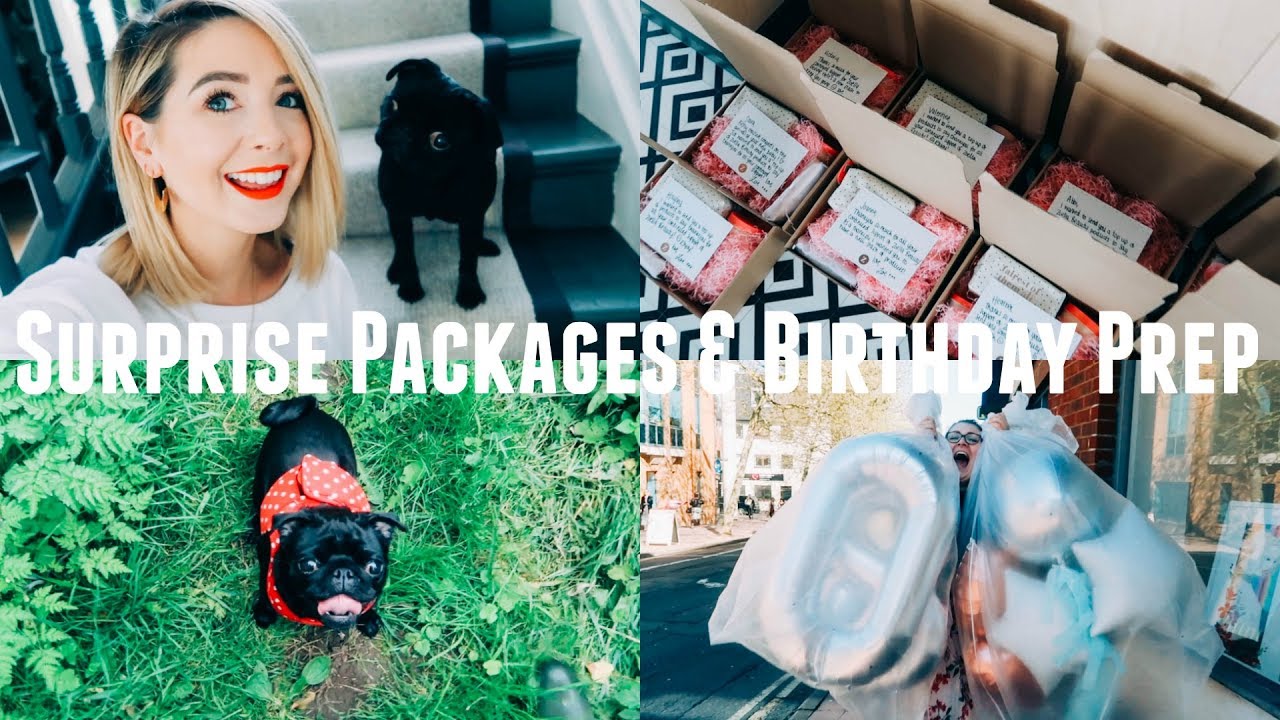 SURPRISE PACKAGES & BIRTHDAY PREP - YouTube