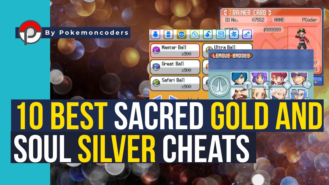 Pokemon Sacred Gold and Storm Silver Cheats - Tried and Tested Cheats ...