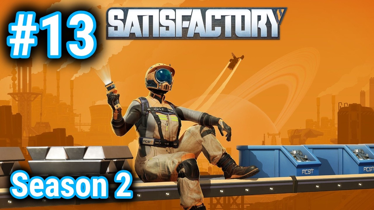 Satisfactory - Season 2 - Episode 13 - 2026 PS5 Gameplay - The Cave Of ...