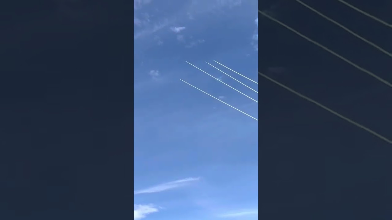 4 Fighter Jets flying over Calgary Alberta - YouTube
