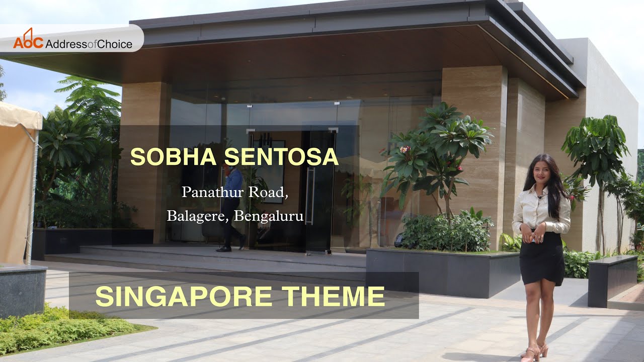 Sobha Sentosa Bangalore | 1 and 3 BHK Luxury Flats Panathur Road | View ...