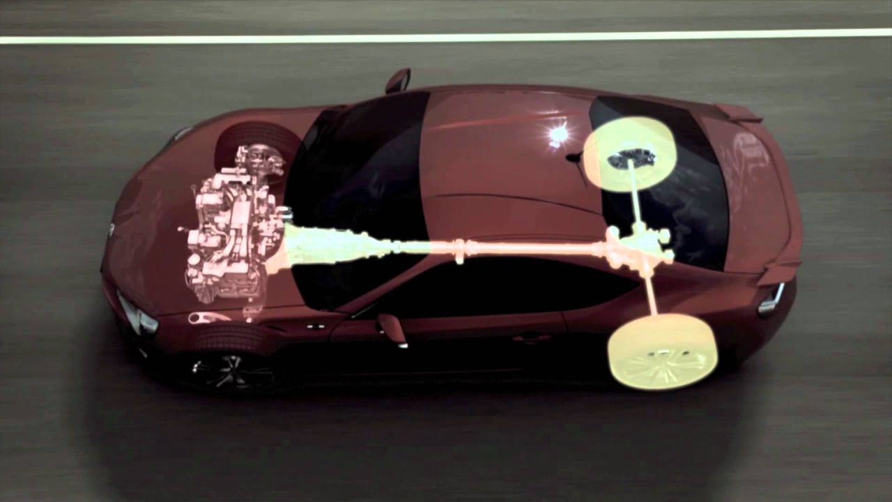 Toyota GT86 - focus on engine and transmission - YouTube