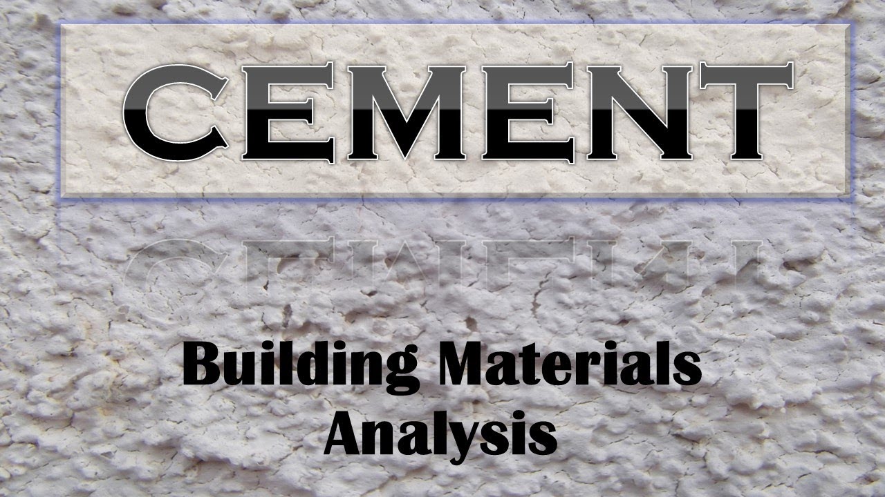 Analysis Of Cement Test Of Cement Types Of Cement Composition Of analysis-of-cement-test-of-cement-types-of-cement-composition-of