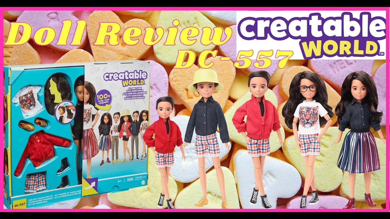 Creatable World Deluxe Character Kit dc-557 / Full Collection set 2020 - YouTube