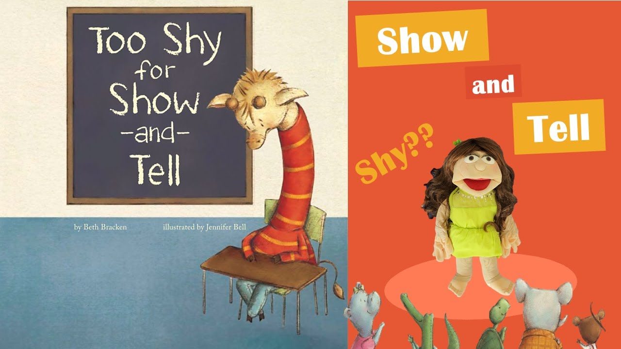 Too Shy for Show-and-Tell. Read Aloud Kids' book. - YouTube
