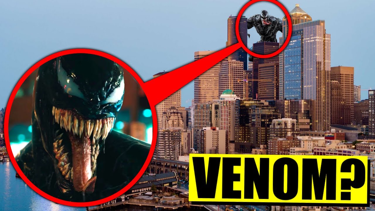 DRONE CATCHES VENOM CLIMBING BUILDINGS IN MY CITY!! (REAL LIFE VENOM ...