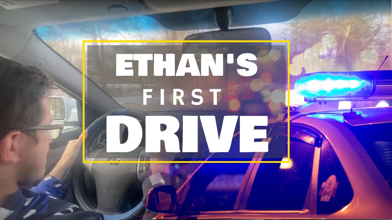 UH OH! - Ethan’s First Time Ever Driving - YouTube