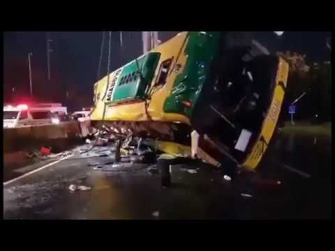 NLEX ACCIDENT JUNE 28, 2019 (BUENASHER BUS) 8 PEOPLE KILLED #NLex # ...
