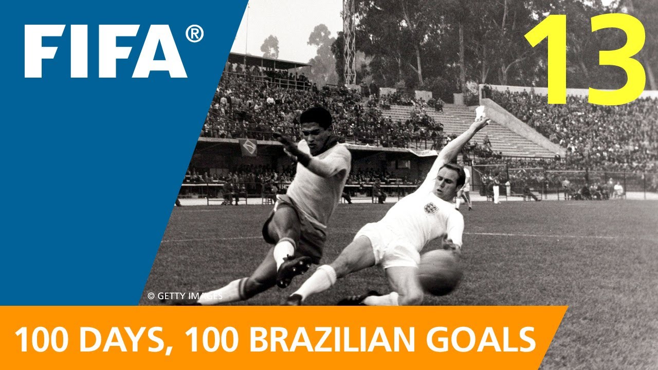 100 Great Brazilian Goals: #13 Garrincha (Chile 1962) - YouTube