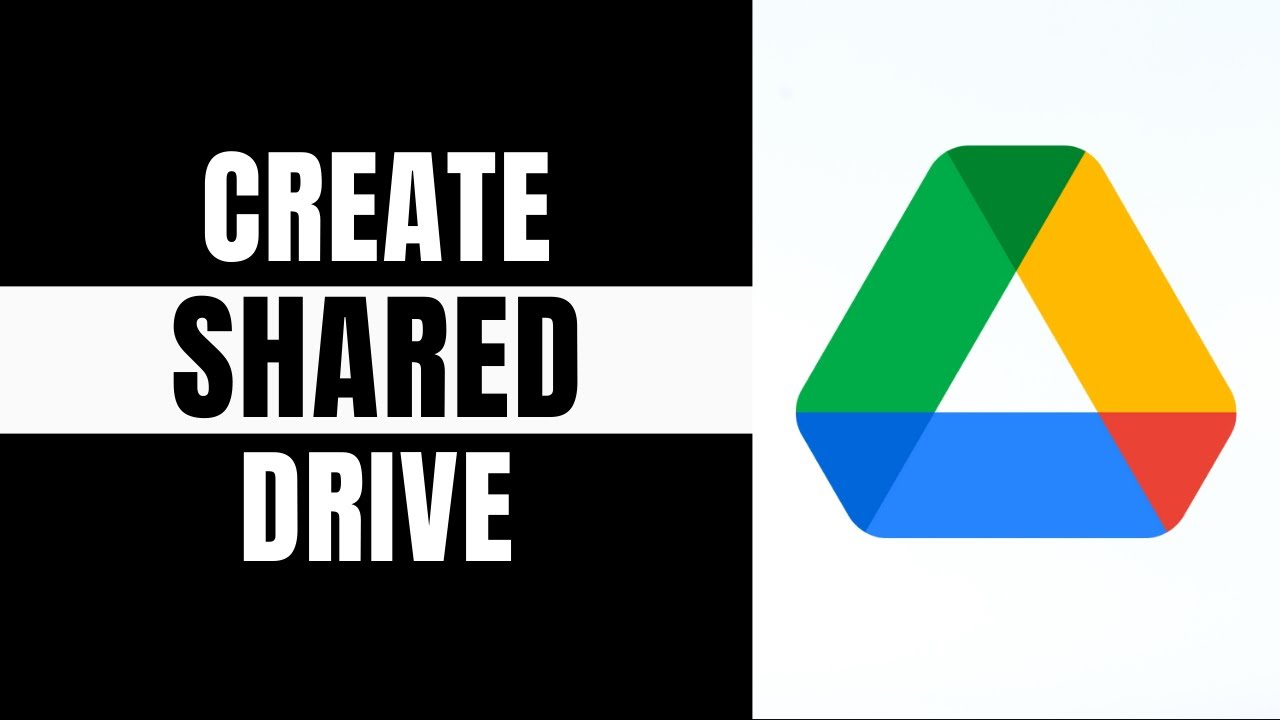 How to Create a Google Drive Shared Drive for Team Collaboration - YouTube