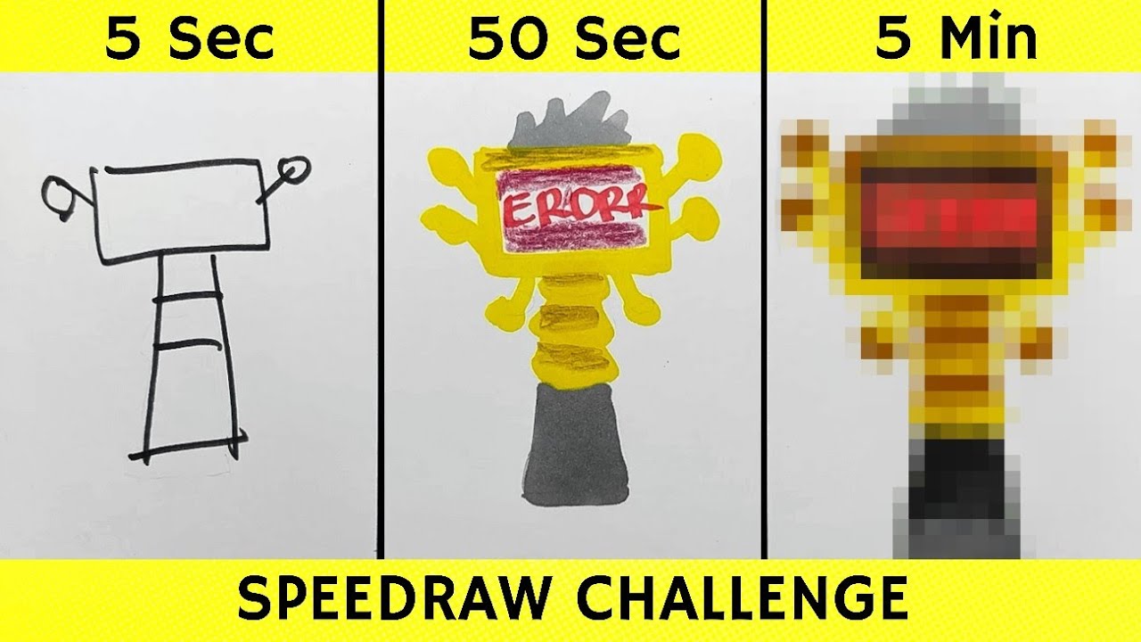 Drawing Sprunki Fun Bot Phase 6 in 5 minuts, CHALLENGE - YouTube