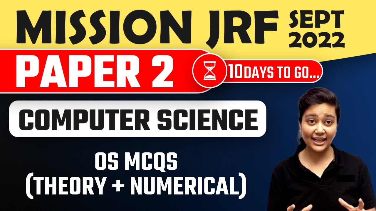 UGC NET Computer Science Paper 2 2022 | CS by Aditi Ma'am | OS MCQS ...