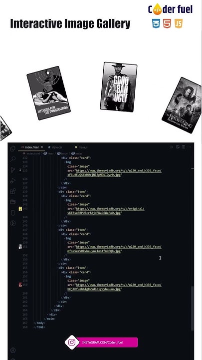 Interactive image gallery with CSS Animation Effects Tutorial | HTML | CSS - YouTube