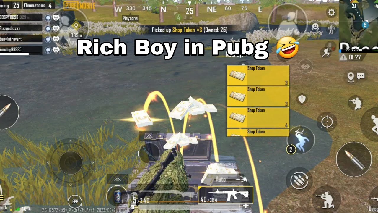 PUBG Mobile: Rich Boy in PUBG 😂 Full Gameplay With Voice Over Episodes3 ...