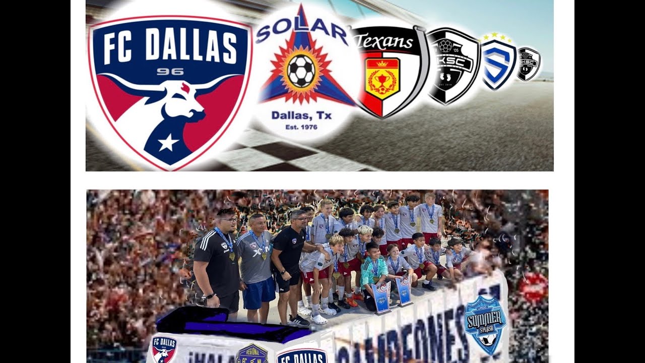FC DALLAS ECNL RL Summer Splash 2022 - YouTube